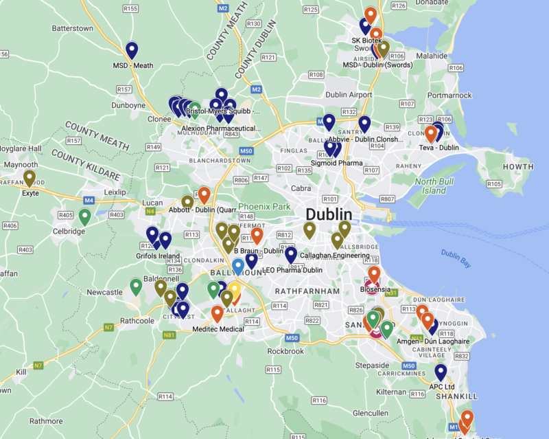 Top Pharmaceutical Companies in Dublin - GetResilled