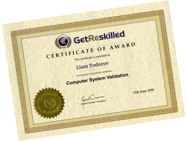 Computer System Validation (CSV) Course For Professionals