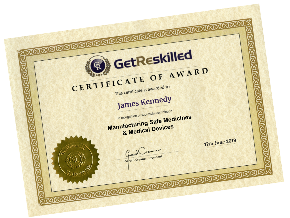Pharma Manufacturing Essentials Course for University Graduates